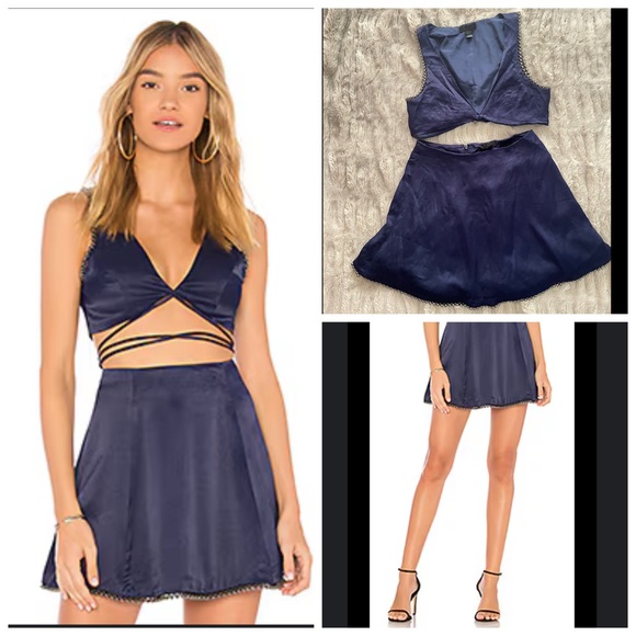 REVOLVE | Skirts | Revolve Hours X Set Roxanne Top And Kellan Skirt | Poshmark